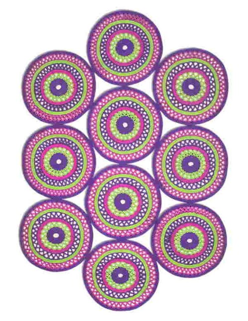 Tapete Tapetes Abrash Crochet 1